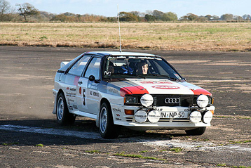 Audi Quattro Rally Jump